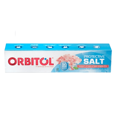 Зубная паста Orbitol protective salt 145 гр. משחת שיניים אורביטול ⋆ ...