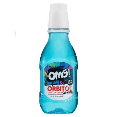 Полоскание для рта Orbitol junior 250 мл. שטיפת פה ג'וניור ⋆ Русфуд ...