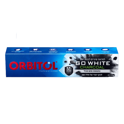 Зубная паста Orbitol Go white 145 гр. משחת שיניים אורביטול ⋆ Русфуд ...