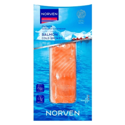 Балык Соломона холодного копчения Norven 240 гр. ⋆ Русфуд - продукты с доставкой