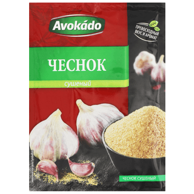 Приправа Чеснок сушеный Avocado 15 гр. ⋆ Русфуд - продукты с доставкой
