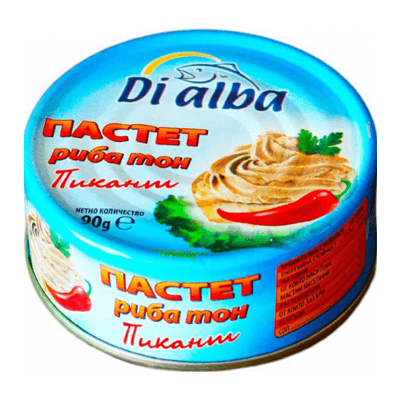 Паштет из тунца Пикант Болгария 90 гр. ⋆ Русфуд - продукты с доставкой