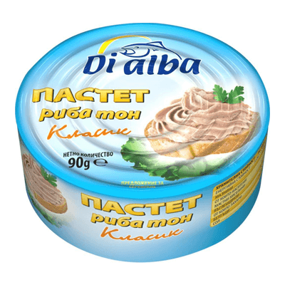 Паштет из тунца Классик Болгария 90 гр. ⋆ Русфуд - продукты с доставкой