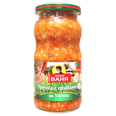 Гречка с грибами из Торжка Дядя Ваня 460 гр. ⋆ Русфуд - продукты с ...