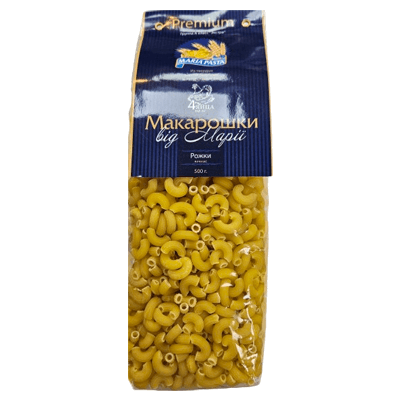 Макарошки Рожки 4 яйца Maria pasta 500 гр. פסטה ביצים ⋆ Русфуд ...