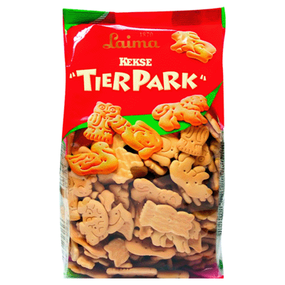 Печенье Tier park Laima 500 гр. ביסקוויטים בצורת חיות ⋆ Русфуд ...